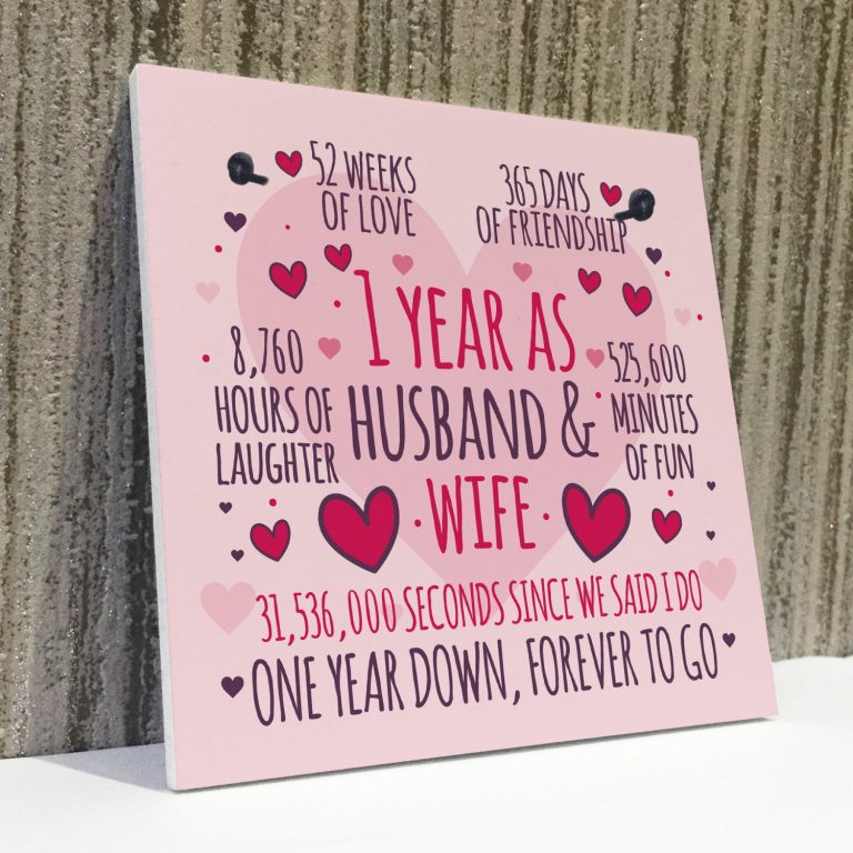 17 Best Gift For Husband On 1st Wedding Anniversary 9TeeShirt 17-best-gift-for-husband-on-1st-wedding-anniversary-9teeshirt