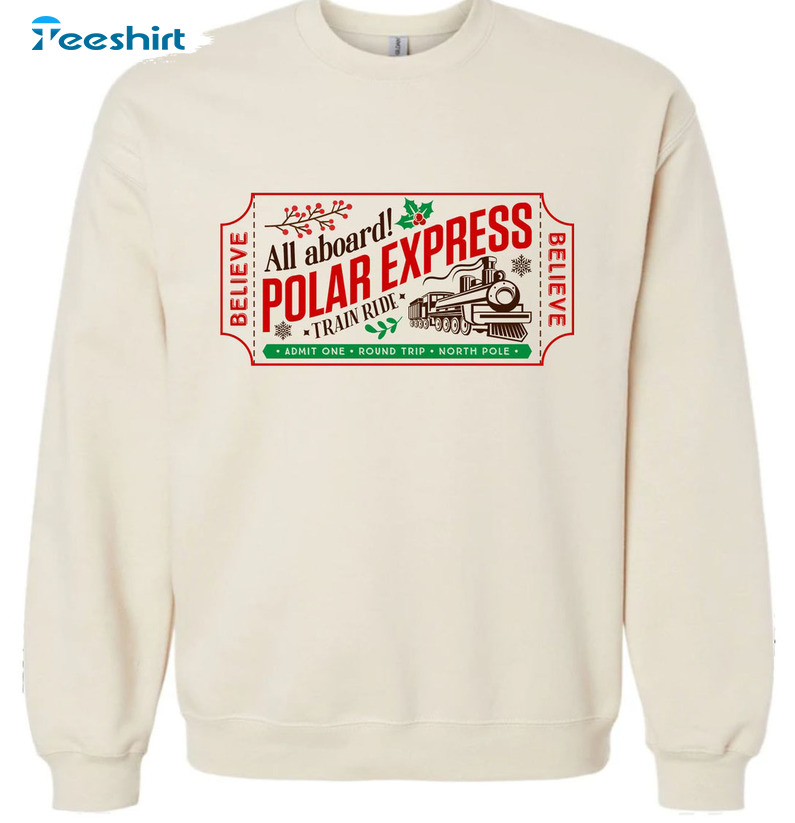 11+ Polar Express Shirts for Christmas 2022 - 9TeeShirt